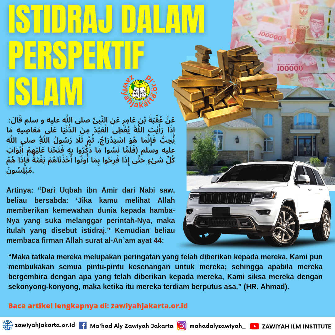 Istidraj dalam Perspektif Islam - Ma'had Aly Zawiyah Jakarta